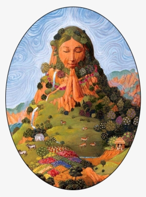 Goddess Earth - Terra Mother Earth - 1000x1000 PNG Download - PNGkit