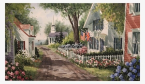 Denise Patchell-olson Watercolor Painting New England - Watercolor ...