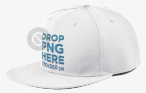 Side View Of A Snapback Hat Png Mockup A11706 - Baseball Cap - 640x480 ...