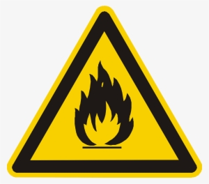 Fire Hazard Sign - Fire Hazard Clip Art - 600x528 PNG Download - PNGkit