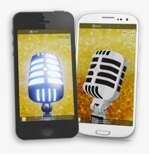 The We Sing Mic App - Android - 555x576 PNG Download - PNGkit