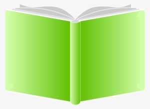 This Free Clipart Png Design Of Openbook Green Covers - 600x439 PNG ...