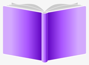 Openbook Purple Covers Round Clip Art At Clker Com - Purple Open Book ...