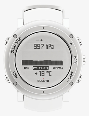 Barometer - Suunto Core Alu Watch - White | Sports Watches - 500x470 ...