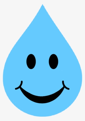 Smile Sky Blue Water Drop Image - Water Drop With Face - 462x653 PNG ...