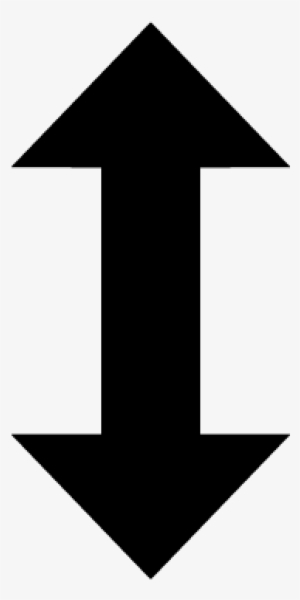 Double Arrows Angles Outline - Double Arrow Symbol Png White - 846x980 ...
