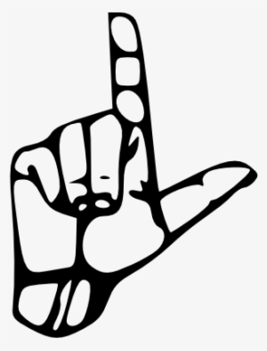 Symbols/ Alphabets/ Asl/ Asl L - L In American Sign Language - 322x406 ...