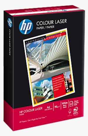 Hp Color Laser Paper 90 Gsm-500 Sht/a4/210 X 297 Mm - Hp Colour Laser ...