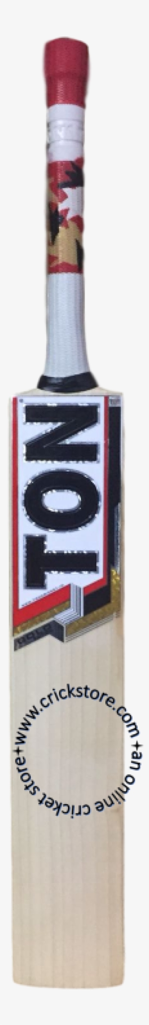 Ss Ton Gold Edition English Willow Cricket Bat Front - Ss Ton Vertu ...