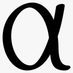 Alpha Symbol Transparent Png - Alpha Symbol Png - 600x599 PNG Download ...