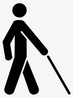 Low Vision Icon - Blind Man Icon - 1200x1200 PNG Download - PNGkit
