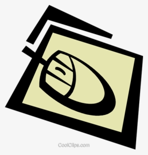 Computer Mouse With Mouse Pad Royalty Free Vector Clip - 460x480 PNG ...