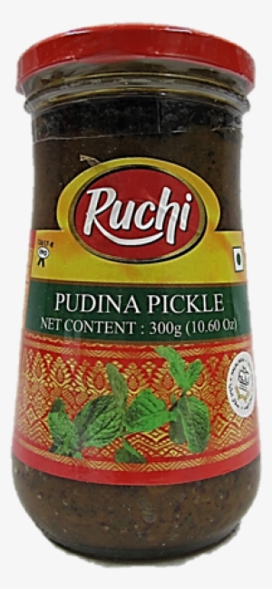 Ruchi Pudina Pickle 300g - Ruchi Pickles - 443x591 PNG Download - PNGkit