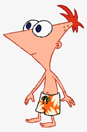 Phineas In Swim Trunks - Phineas And Ferb Swimming - 418x545 PNG ...
