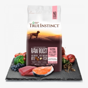Raw Boost Adult Dog Salmon With Tuna - True Instinct Free Range Chicken ...