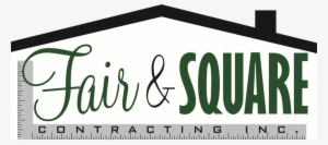 Fair And Square Logo - Fair And Square Contracting, Inc. - 960x426 PNG ...