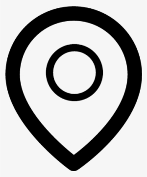 Download Transparent White Location Icon Png - Location Logo Png White ...