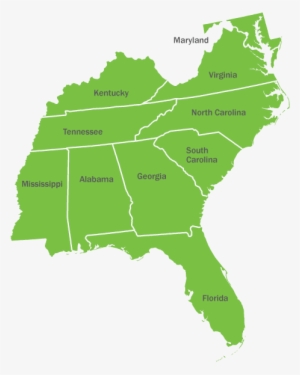 1806 Cary Map Of Florida, Georgia, North Carolina, - Missouri ...
