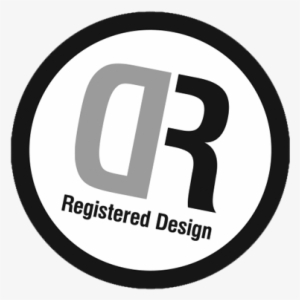 Registered Logo Design Bw - Registered Design - 567x421 PNG Download ...