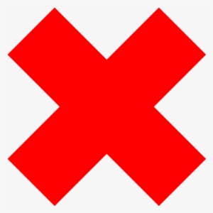 Cross - Wrong Cross Transparent Background - 464x464 PNG Download - PNGkit