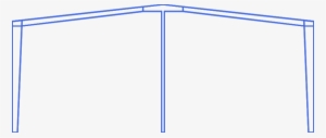 Multiple Span Tapered Column - Canopy - 846x359 PNG Download - PNGkit