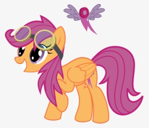 Tinakatdark, Goggles, Older, Safe, Scootaloo, Simple - Mlp Scootaloo ...