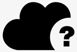 Cloud With Question Mark Vector - Cloud With Question Mark - 400x400 ...
