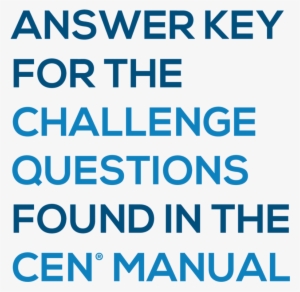 Answer Key For The Challenge Questions Found In The - 1000x1000 PNG ...