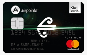 Air New Zealand Airpoints Platinum Credit Card - Kiwibank Low Rate ...