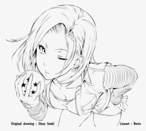 Anime Lineart Transparent - Line Art - 945x1336 PNG Download - PNGkit