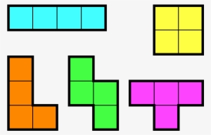 Tetris Shapes - 1200x800 PNG Download - PNGkit