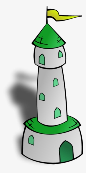 Rpg Map Symbols Round Tower With Flag - Tower Clipart - 600x1196 PNG ...