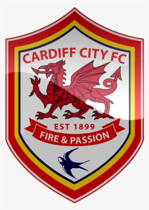 Cardiff City F C Transparent Png - Cardiff City Fc Badge - 524x750 PNG ...