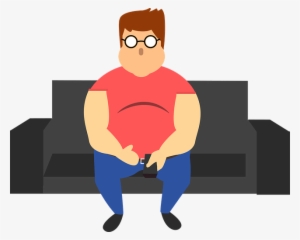 Sedentary Lifestyle Vector Png - 640x513 PNG Download - PNGkit