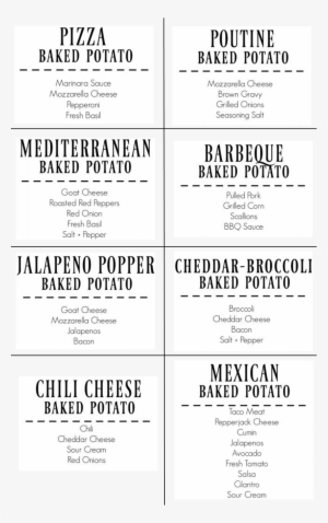 Baked Potatoes - Poster - 827x1320 PNG Download - PNGkit