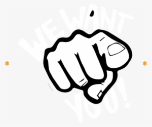 We Want You Hand Image - You Hand Logo - 383x321 PNG Download - PNGkit
