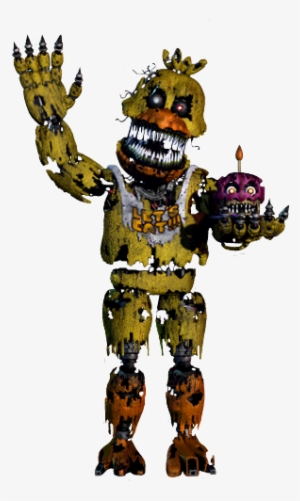 Nightmare Chica In Progress - Nightmare Chica Coloring Pages - 1280x720 ...