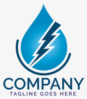 Water Drop And Lightning Bolt Logo - Water - 1200x800 PNG Download - PNGkit