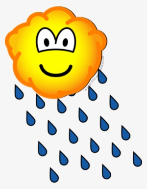 Rain Cloud Emoticon - Raining Emoticon - 328x421 PNG Download - PNGkit