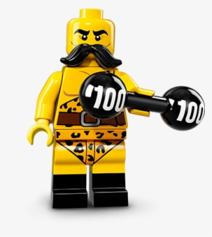 Lego Series 17 Strong Man Minifigure [loose] - 1488x837 PNG Download ...