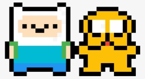 Finn And Jake - Pixel Art Jake Png - 1184x1184 PNG Download - PNGkit
