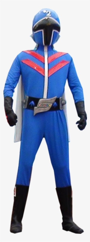 The Shades Of Blue Used On Power Rangers - Himitsu Sentai Goranger Blue ...