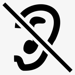 Deaf Symbol - 980x980 PNG Download - PNGkit