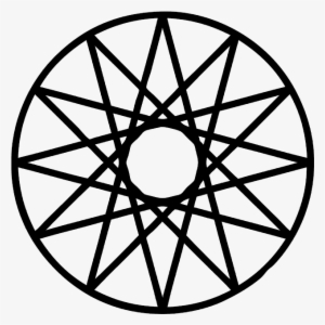 Twelve Pointed Pentagram - Skaven Council Of 13 Symbols - 671x671 PNG ...