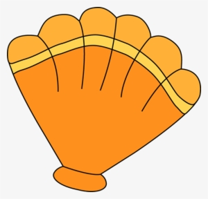Orange Clipart Seashell - Orange Shell Clip Art - 500x480 PNG Download ...