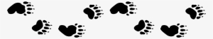 Finding Animal Tracks - Bear Tracks Clip Art - 2550x552 PNG Download ...