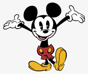 Clip Art Disney Galore Skateboarding Mischievous - Mickey Mouse ...