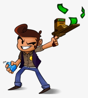 Bullet Kin [enter The Gungeon] - Pixel Art - 510x630 PNG Download - PNGkit