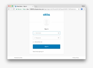 Okta Login Form - Okta - 2024x1502 PNG Download - PNGkit