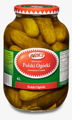 Bick's® Polski Ogorki Dill Pickles - Bick's Bick S Sweet Mix Pickles ...